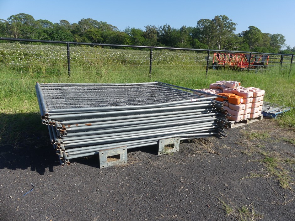 Temporary Fence Components Auction (0019-5059045) | Grays Australia