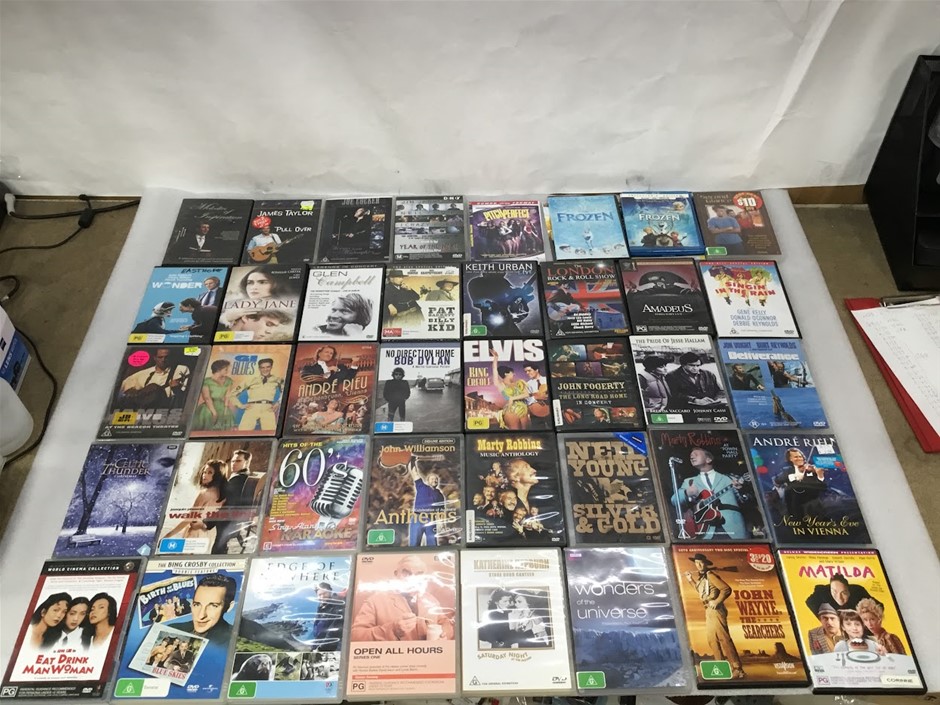 Mixed Different types of movie DVDs *40 Auction (0039-2565311) | Grays ...