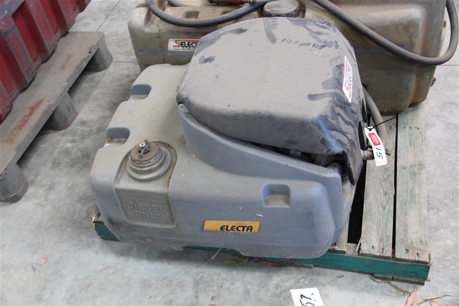 Selecta Tray Mount Poly Diesel Refuelling & Storage Unit Auction (0015 ...