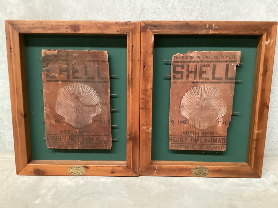 Old Shell Company Logo Auction (0005-7056303) | Grays Australia