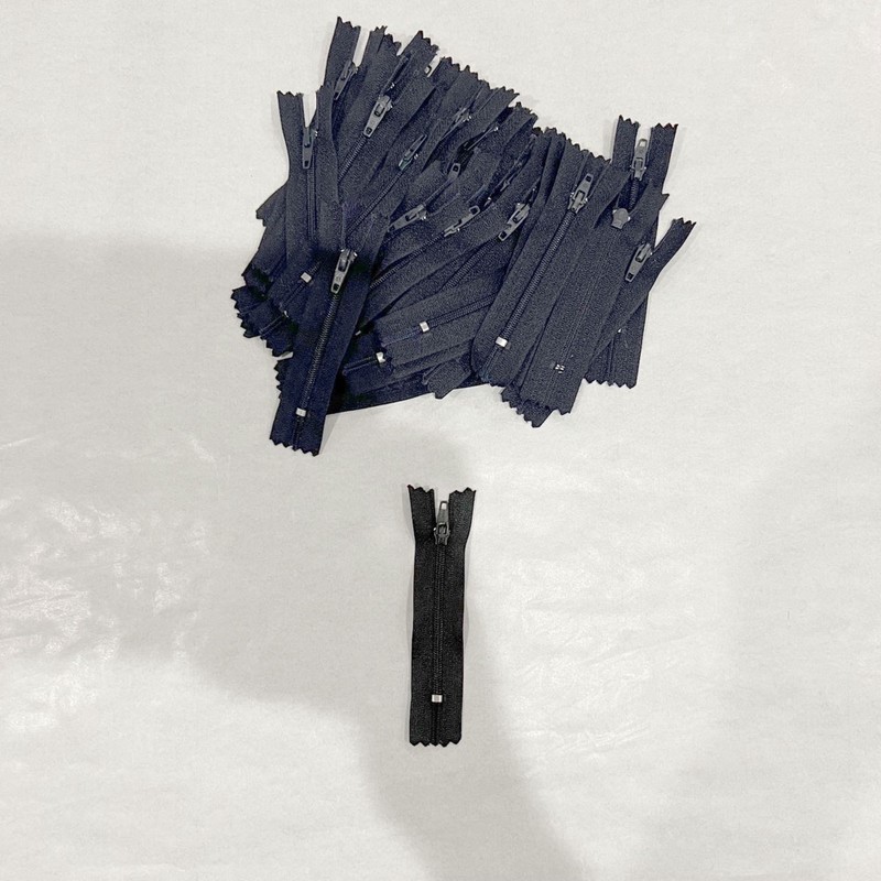 Navy Closed End Zips for Clothing - 40Pcs, 8cm long Auction (0105 ...