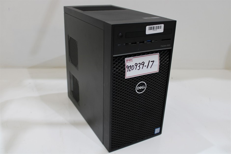 DELL PRECISION 3630 TOWER Auction (0017-9057372) | Grays Australia