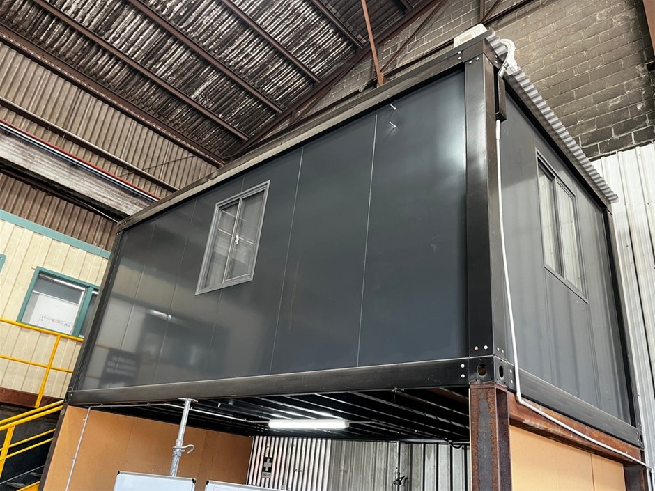 SCS 20 Foot Container Office / Donga Auction (0007-5059268) | Grays ...