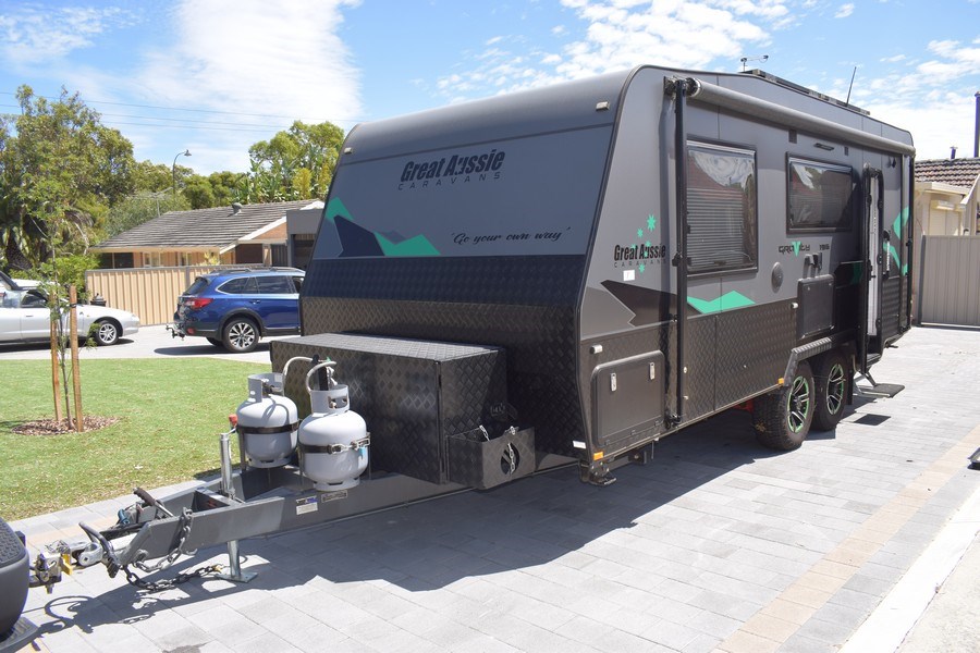 2022 "Great Aussie Caravans" Tandem Axle Aluminium Series Caravan ...