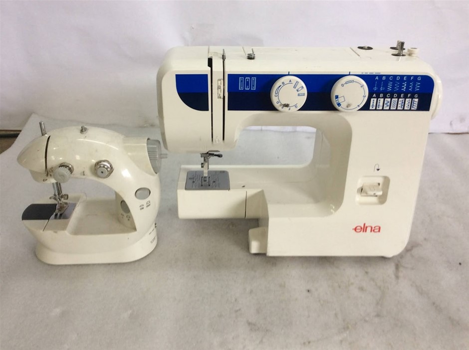 Elna EL2000&Unknown brand/model Sewing Machine Auction (0004-2566043 ...
