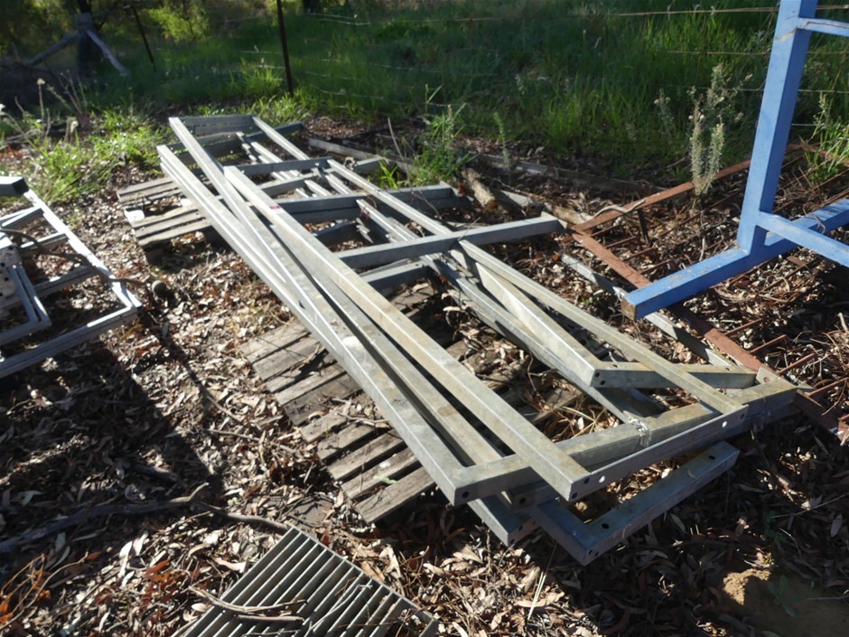 Galvanised Safety Rails (Assorted) Auction (0611-5059423) | Grays Australia