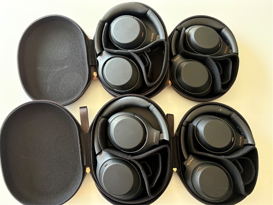 Sony WH-1000XM4 NC Wireless Headphones (Lot of 4) Auction (0002-2566239 ...
