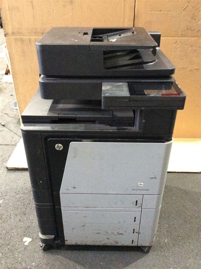 HP Color LaserJet Enterprise Flow MFP M880 Printer Auction (0020 ...