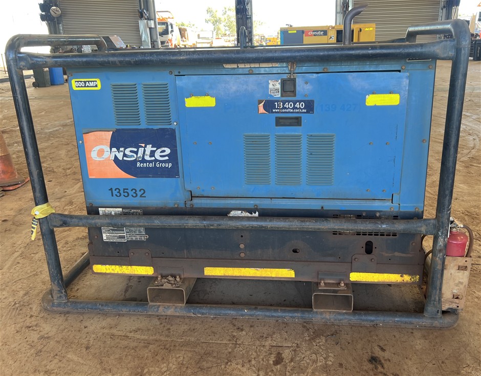 2012 Miller 500 Amp - Airpac Welder - 500amp - Diesel - Air Vantage ...