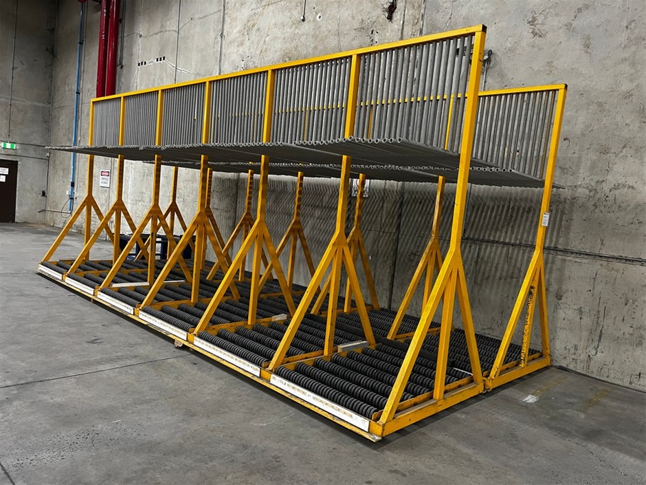 Commercial Glass Storage Racks, Qty x3 Auction (0003-5059679) | Grays ...