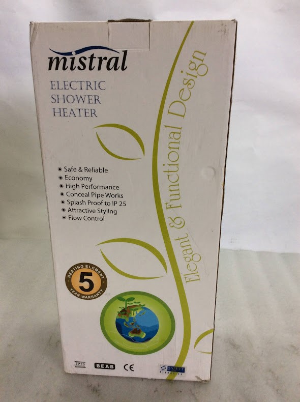 Mistral Electric Shower Heater New w/box Auction (0037-2566422) | Grays ...