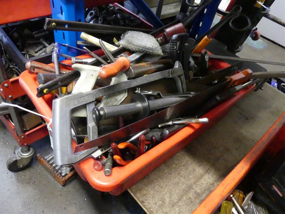 Box of assorted Hand Tools Auction (0083-5059276) | Grays Australia