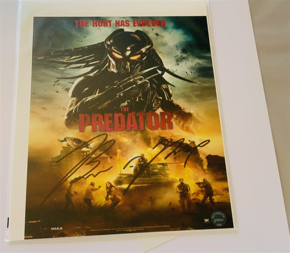 The Predator Signed Movie Memorabillia Auction (0069-8019949) | Grays ...