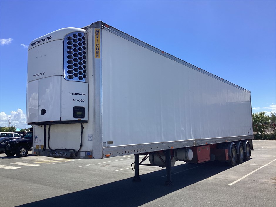 2011 MaxiTrans MaxiCube Triaxle Refrigerated Trailer Auction (0025 ...