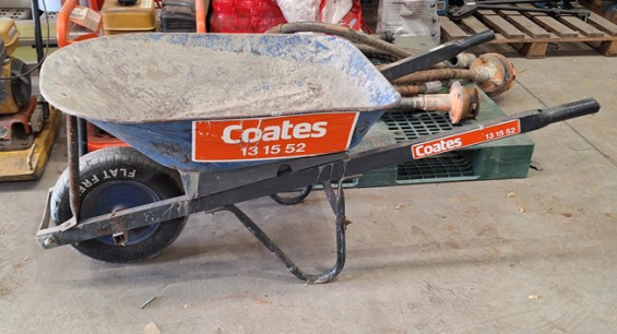EASYMIX W900-COATES Wheel Barrow - Heavy Duty Auction (0035-5059473 ...