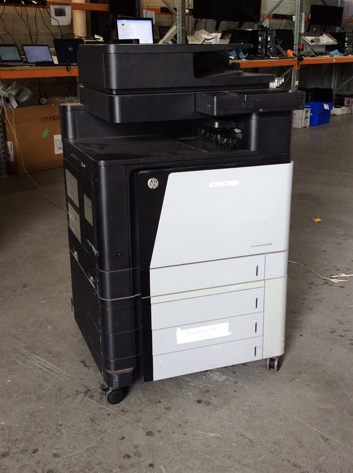 HP Color LaserJet Enterprise flow MFP M880 Printer Auction (0008 ...