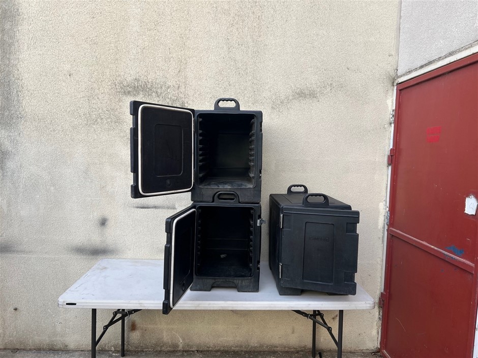 3 x Hot Box Food Transport Containers Auction (0068-3032723) | Grays ...