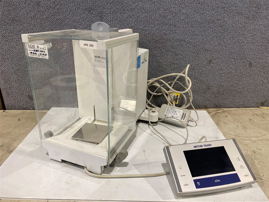 Mettler Toledo XS105 Dual Range Analytical Balance Auction (0008 ...