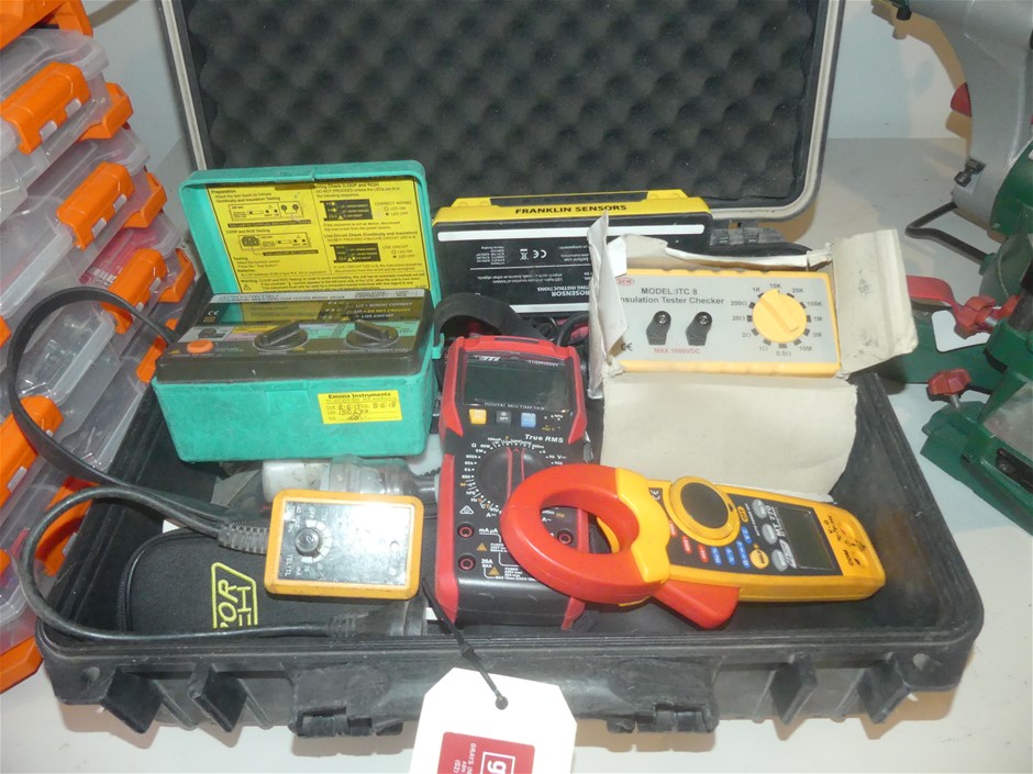 Electrical Test Tool Box Auction (0031-5059496) | Grays Australia