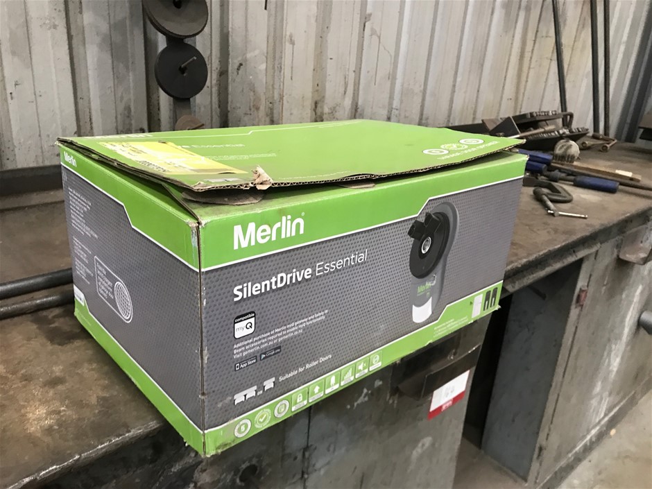 Merlin Roller Door Motor with Remote Auction (0181-3032825) | Grays ...