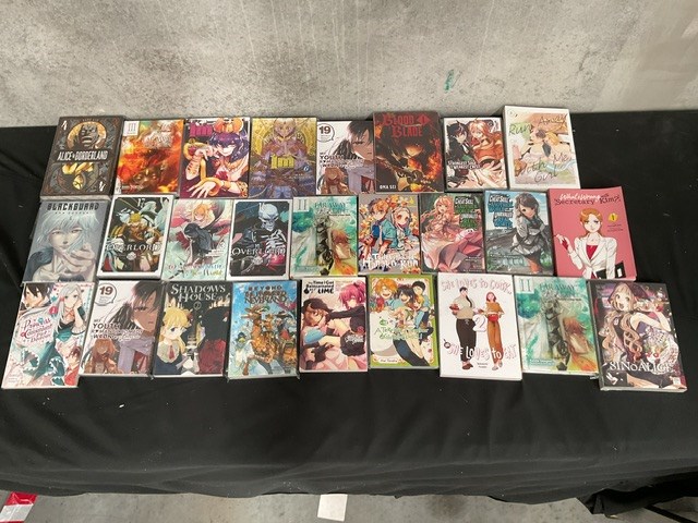 25x Assorted Manga Auction (0004-9058297) | Grays Australia