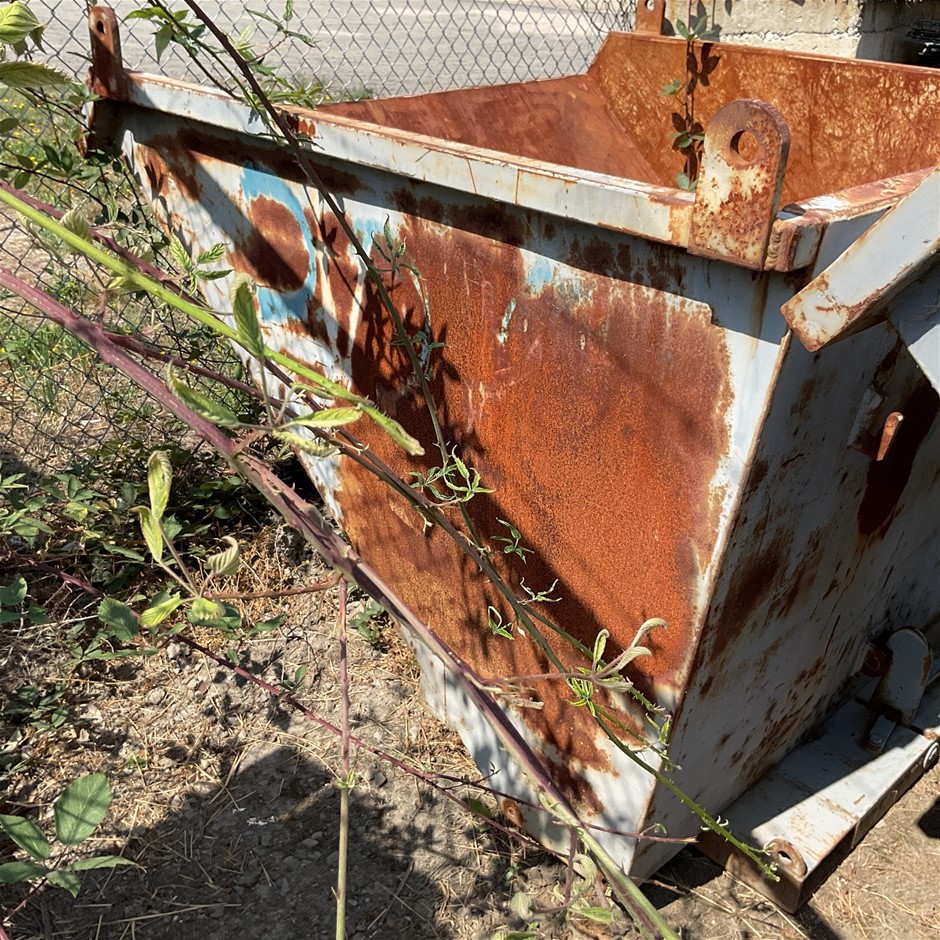 Steel Fabricated Tipping Bin Auction (0289-3032825) | Grays Australia