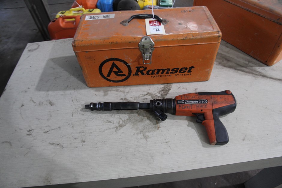 RAMSET D90 Powder Actuated Nail Framer Auction (0717-5059239) | Grays ...
