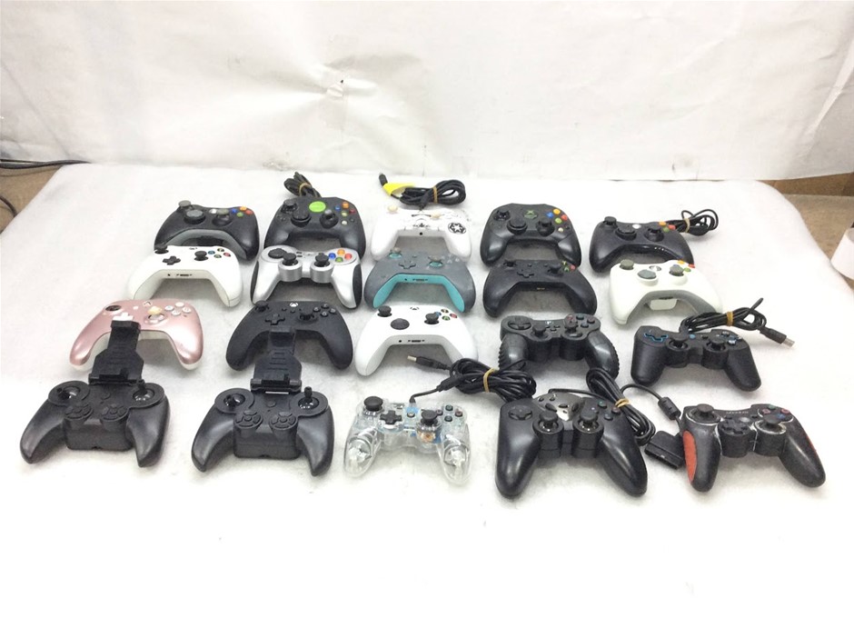 Mix brand mix model Game Controllers (Lot of 20) Auction (0037-2566952 ...