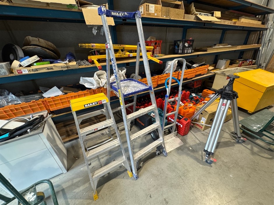 BAILEY Step Platform Ladder Auction (0151-5059513) | Grays Australia