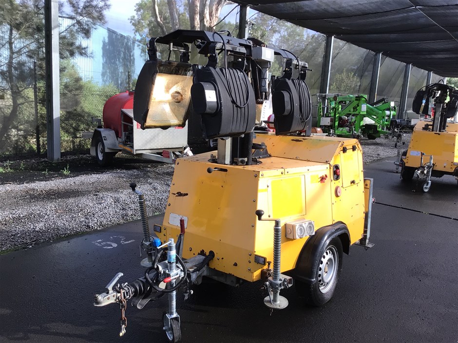 2007 Sandhurst TL90 Single Light Tower Trailer Auction (0083-5059672 ...