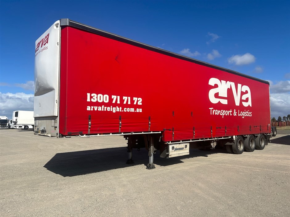 2022 Vawdrey VB S3 Triaxle Curtainsider Trailer Auction (0007-3033599 ...