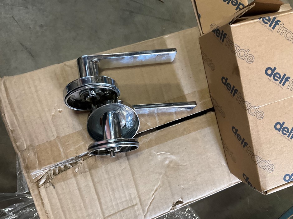 10x Delf Door Handles Sets Auction (0331-3032990) | Grays Australia