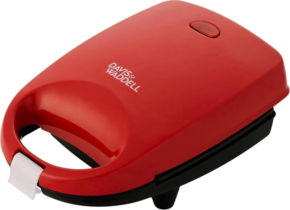 DAVIS & WADDELL Electric Mini Jaffle Maker, Red. Auction (0026-5059400 ...