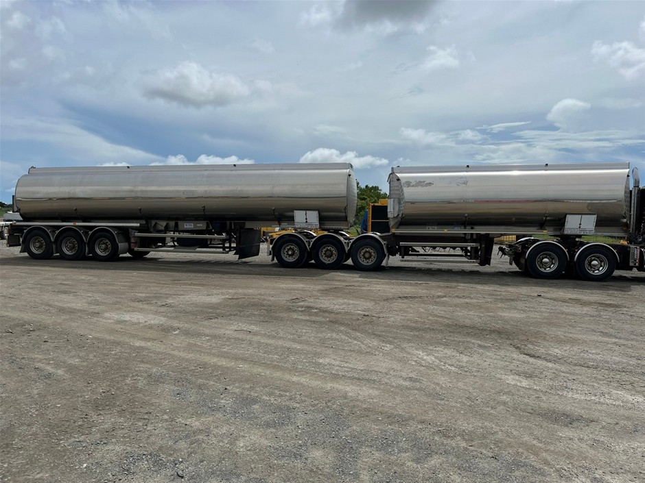 2013 Marshall Lethlean Fuel Tanker A/B Double Combination Auction (0001 ...