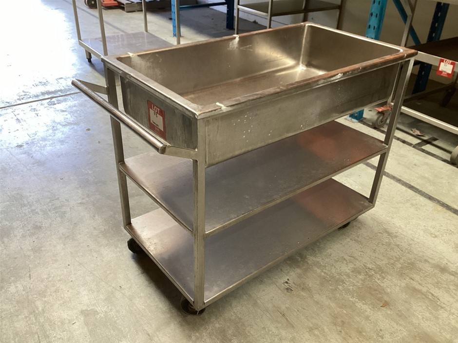 Stainless Steel Trolley Auction (0088-7057194) | Grays Australia