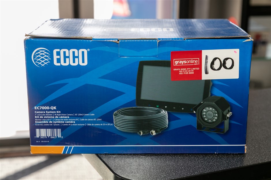 ECCO EC7000-QK Camera System Kit Auction (0100-5059684) | Grays Australia