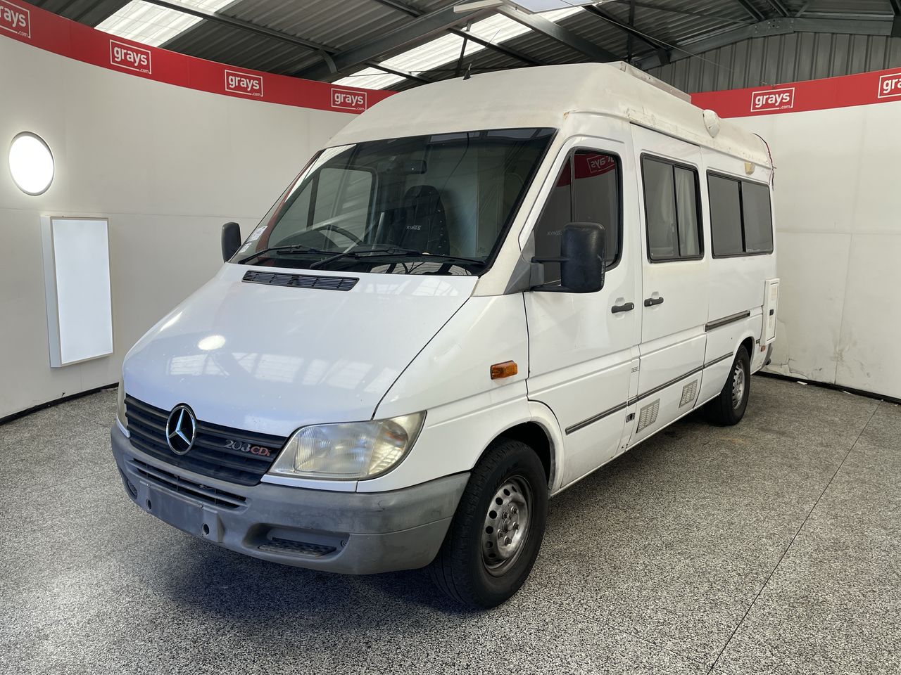2003 Mercedes Benz Sprinter 208CDI ESWB Turbo Diesel Manual Motor Home ...