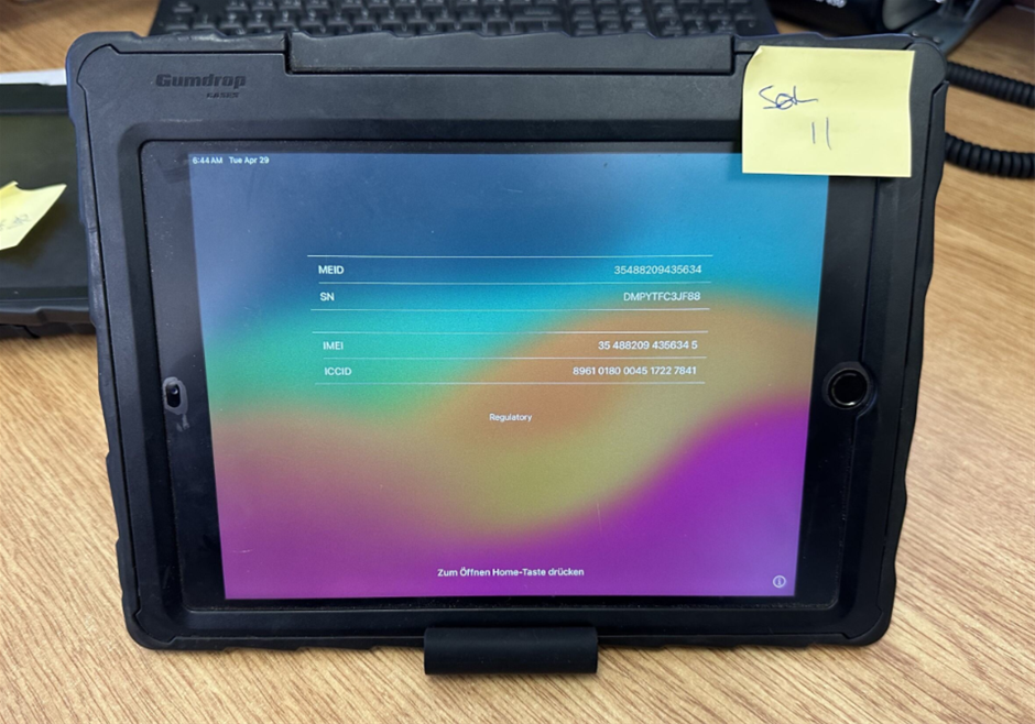 iPad 6th Generation Auction (0011-9059386) | Grays Australia