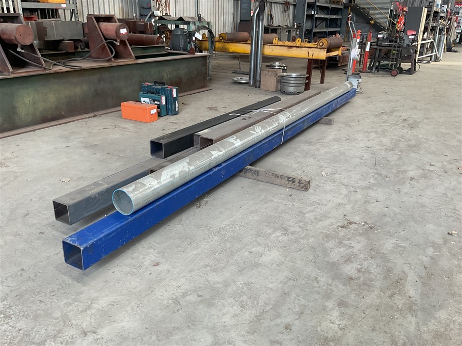 Quantity of Assorted Steel Comprising of Box Sections and Pipe Auction ...
