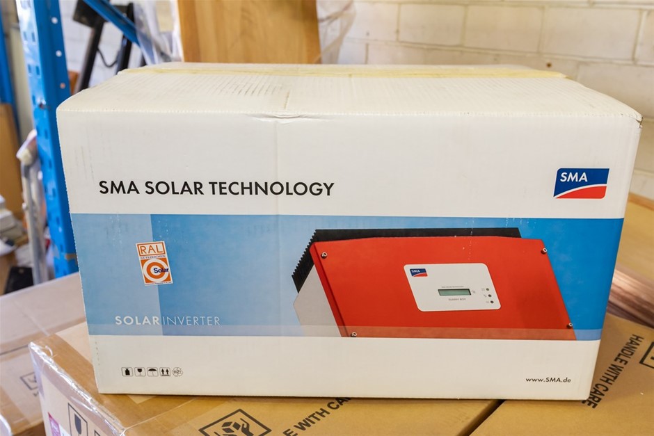 SMA SB1700 PV Grid-Tied Solar Panels Inverter Auction (0050-5059829 ...
