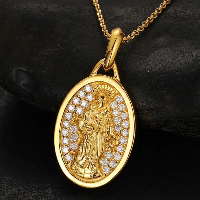 GRA Diamonds Moissanite VVS1 Necklace-18k Real Gold Auction (0010 ...