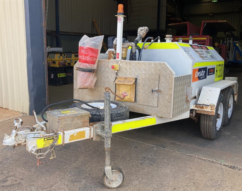 2012 JMS Trailer - Fuel - 1,250ltr - Diesel (Kalgoorlie) Auction (0190 ...