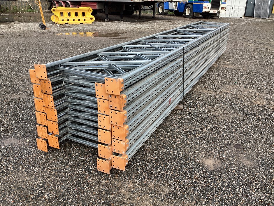 Pallet Rack Frames x 12 Auction (0988-7057569) | Grays Australia