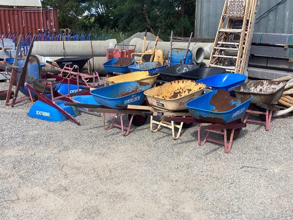 Out of Service Wheelbarrows Auction (0311-7057299) | Grays Australia