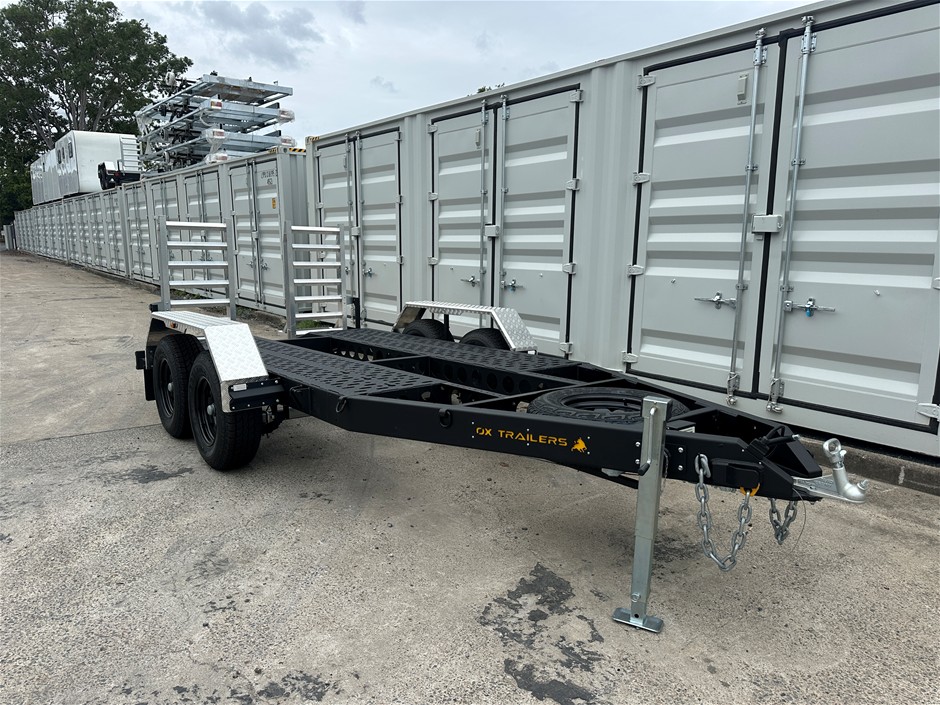 Unused 2024 Ox Trailers 3.5T Tandem Plant Trailer Auction (0497-7057569 ...