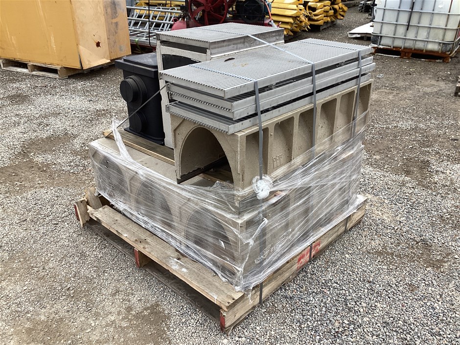 Drain Channels and Junction box Auction (0099-7057848) | Grays Australia