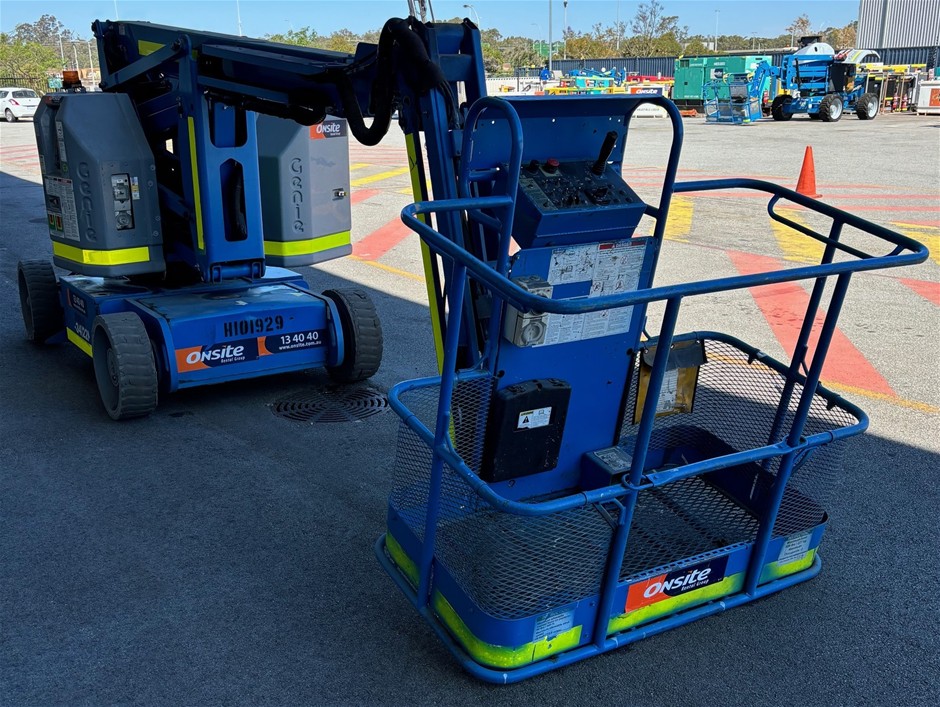 2014 Genie Z34/22N Knuckle Boom - 34ft (10.4m) - Electric Auction (0008 ...