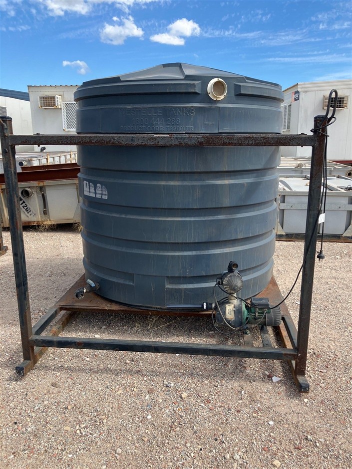 Water Tank - 2,800ltr (Muchea) Auction (0215-9058956) | Grays Australia