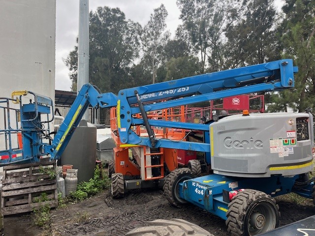 Genie Z4525JRT Elevated Work Platform Knuckle Boom Auction (0056 ...