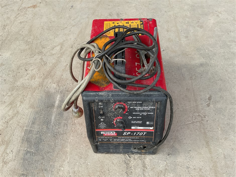 Lincoln Electric SP-170T Mig Welder Auction (0023-7057852) | Grays ...